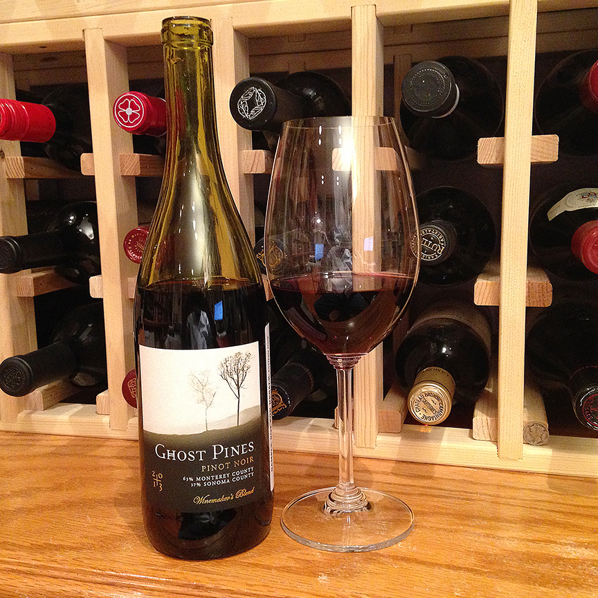 Ghost Pines Pinot Noir Winemaker’s Blend 2013 – Gus Clemens on Wine