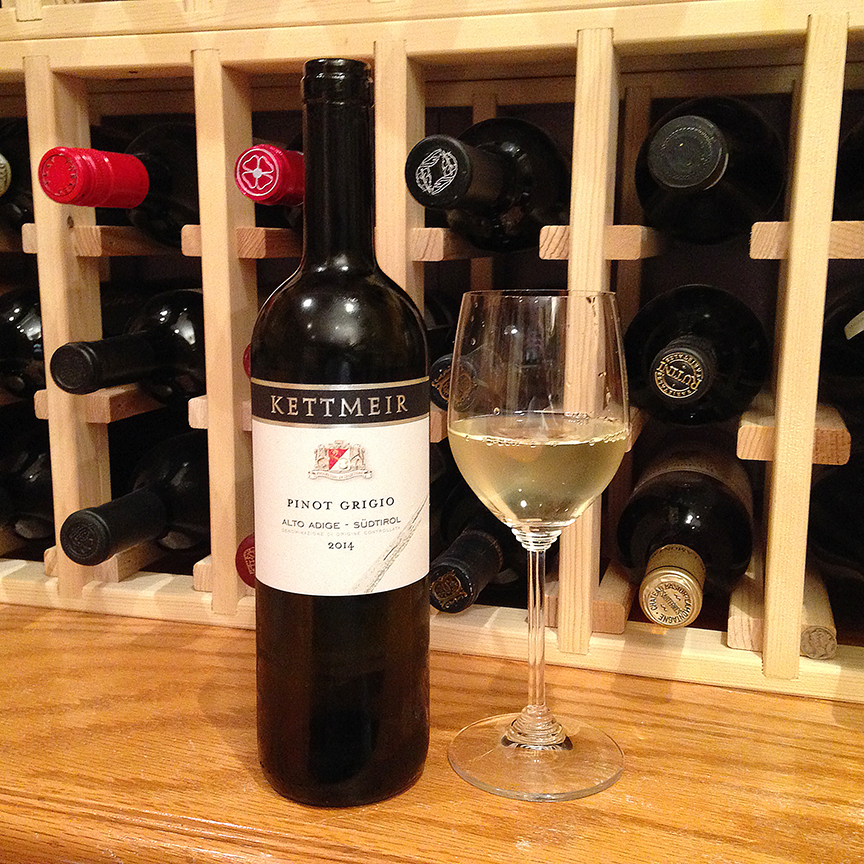 Kettmeir Pinot Grigio Alto Adige-Südtirol 2014 – Gus Clemens on Wine
