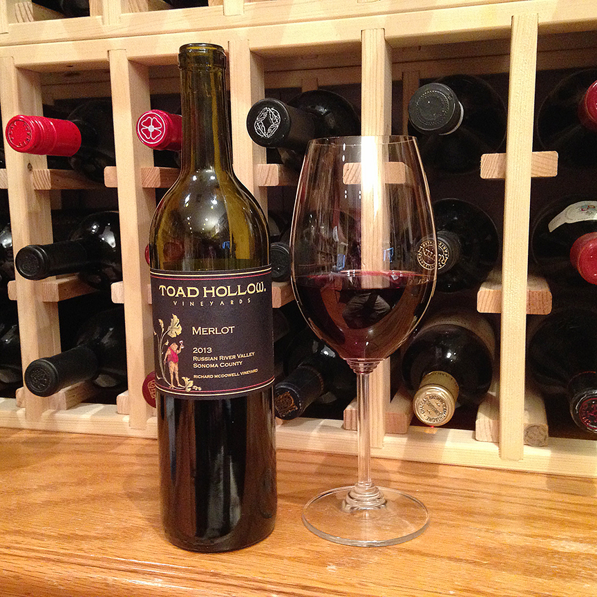 Toad Hollow Merlot 2013 – Gus Clemens on Wine
