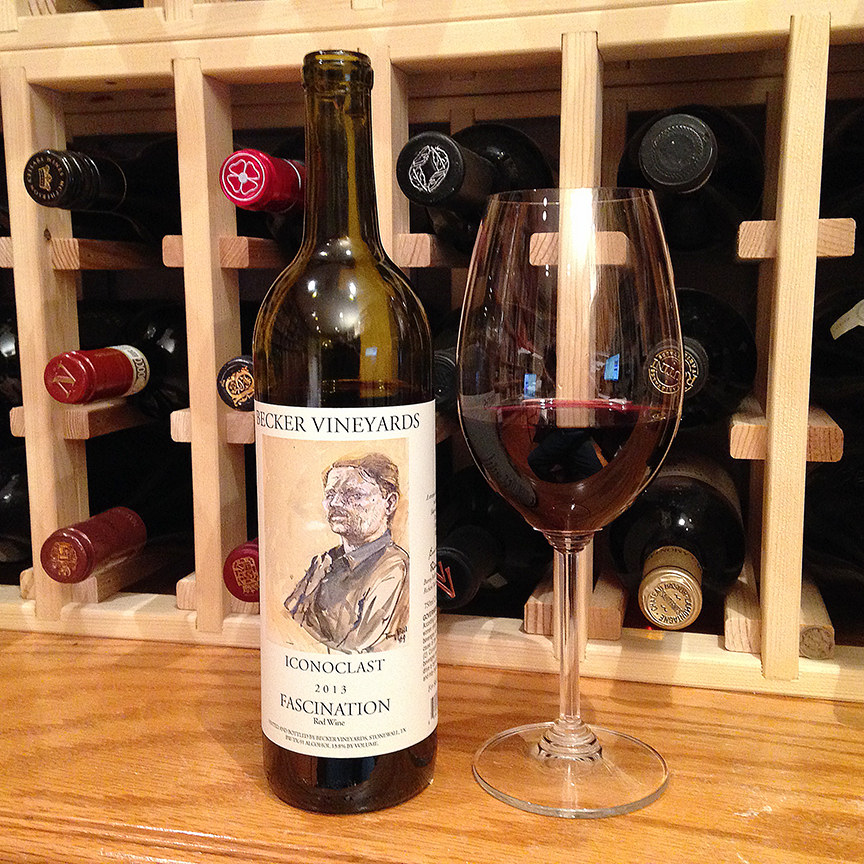 Becker Vineyards Iconoclast Fascination Red Wine 2013 – Gus Clemens on Wine