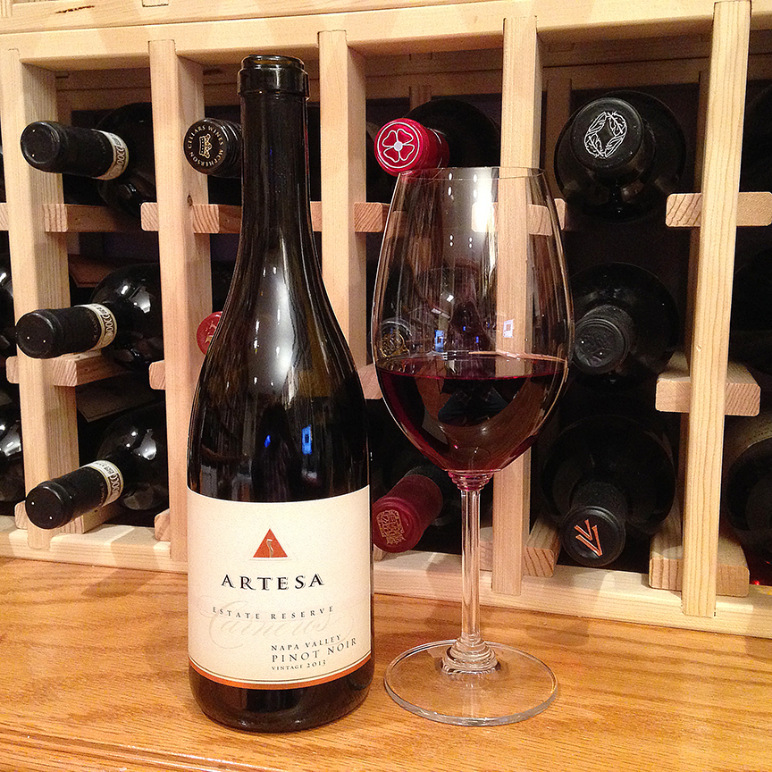 Artesa Winery Estate Reserve Napa Valley Pinot Noir 2013 – Gus Clemens ...