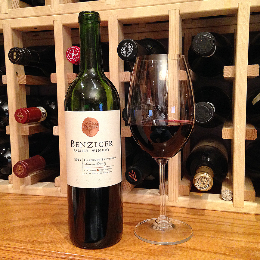Benziger Family Winery Cabernet Sauvignon Sonoma County 2013 – Gus ...