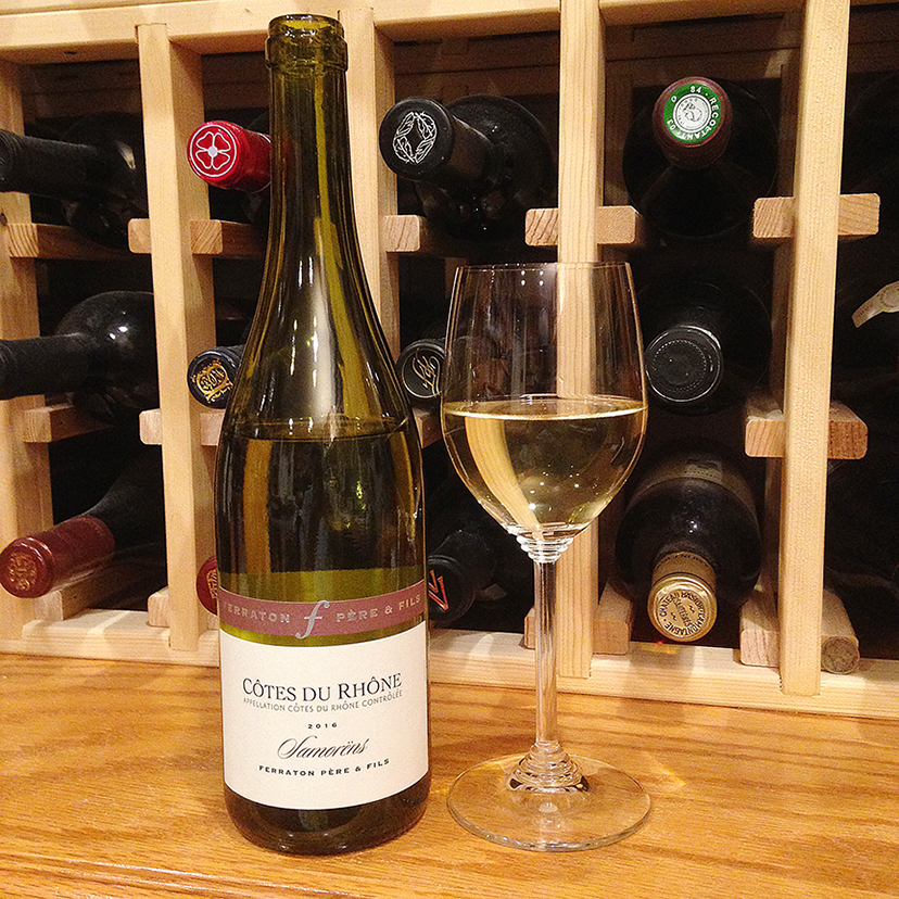 Ferraton Père & Fils Côtes du Rhône Samorëns Blanc 2016 – Gus Clemens ...