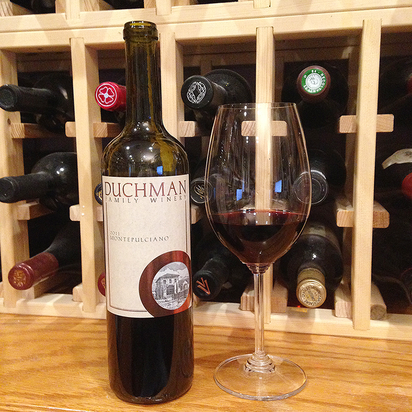 Duchman Family Winery Montepulciano 2011 – Gus Clemens on Wine