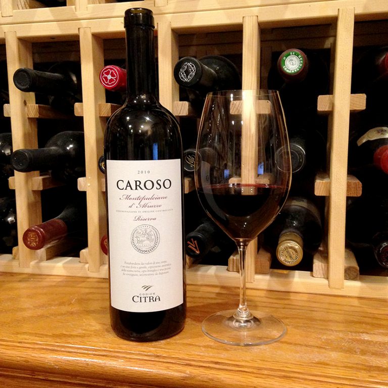 Codice Citra Caroso Montepulciano d’Abruzzo DOC Riserva 2010 – Gus ...