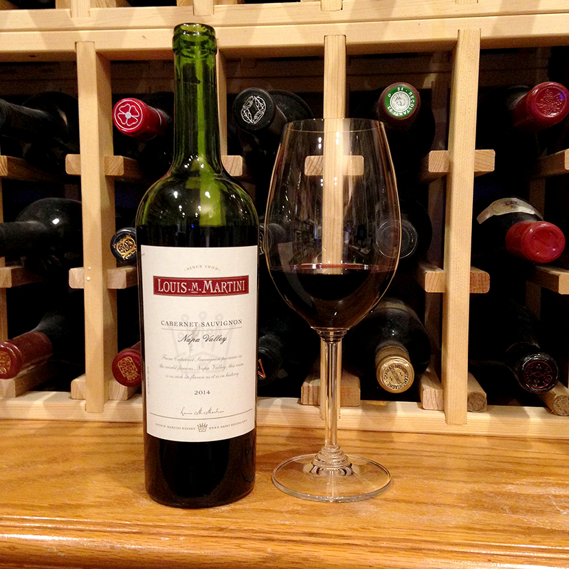 Louis M. Martini Cabernet Sauvignon Napa Valley 2014 – Gus Clemens on Wine
