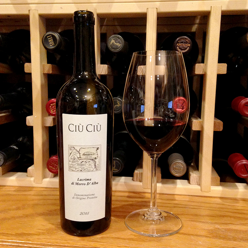 Ciù Ciù Lacrima di Morro d’Alba 2015 – Gus Clemens on Wine