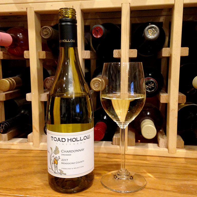 Toad Hollow Vineyards Francine’s Selection Unoaked Chardonnay ...