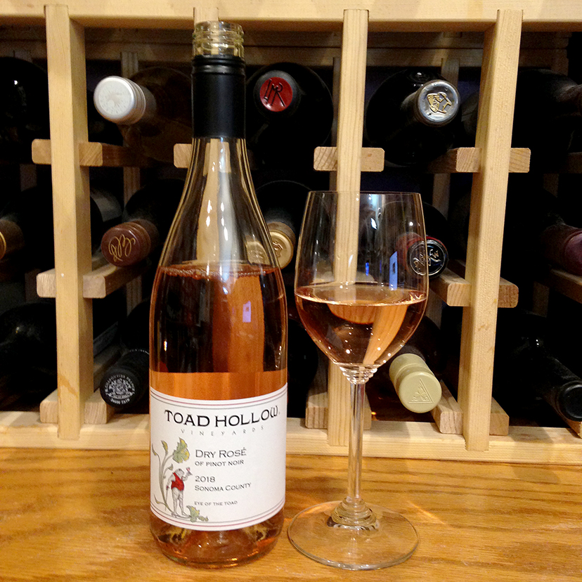 Toad Hollow Vineyards Dry Rosé of Pinot Noir, Eye of the Toad, Sonoma ...