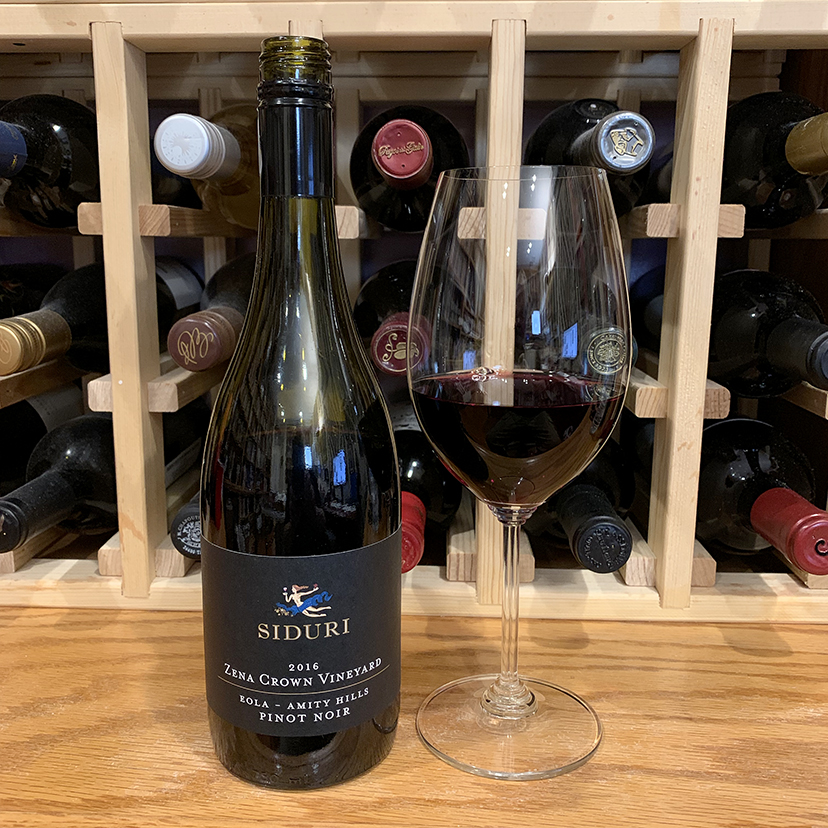 Siduri Pinot Noir Zena Crown Vineyard, Eola—Amity Hills 2016 – Gus ...