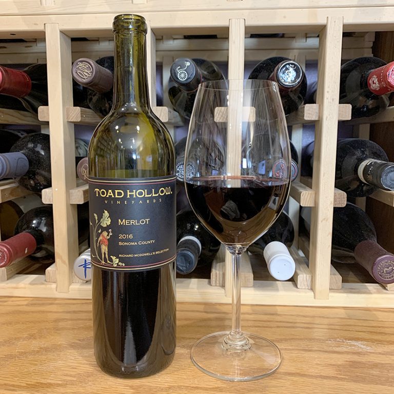 Toad Hollow Vineyards Merlot Sonoma County 2016 – Gus Clemens on Wine
