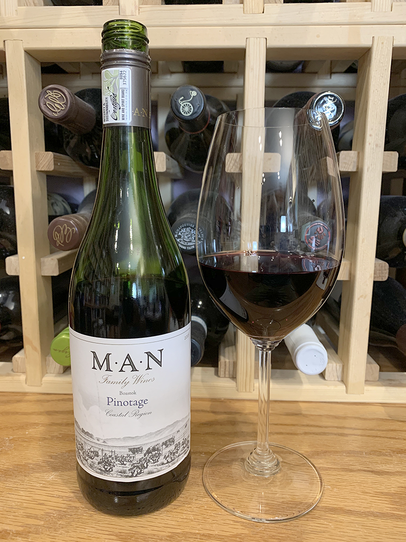 M•A•N Family Wines MAN Vintners Pinotage, Bosstok Coastal Region 2018 ...